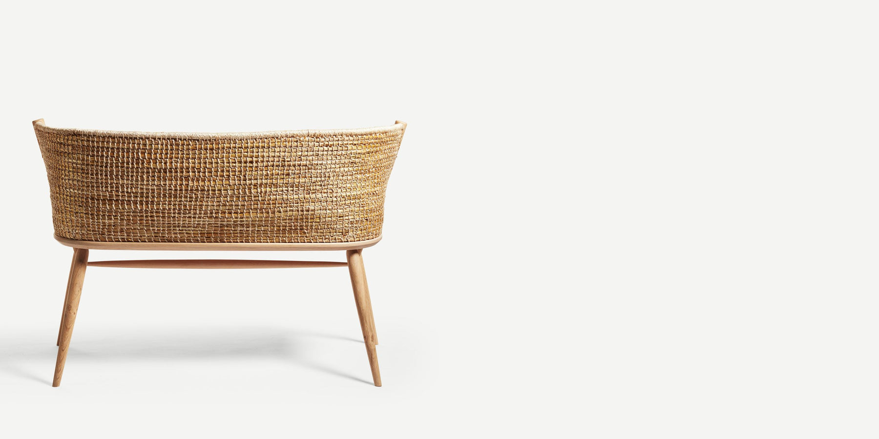 Brodgar Straw Back Bench (WITHOUT DRAWERS) | Gareth Neal | Kevin Gauld ...