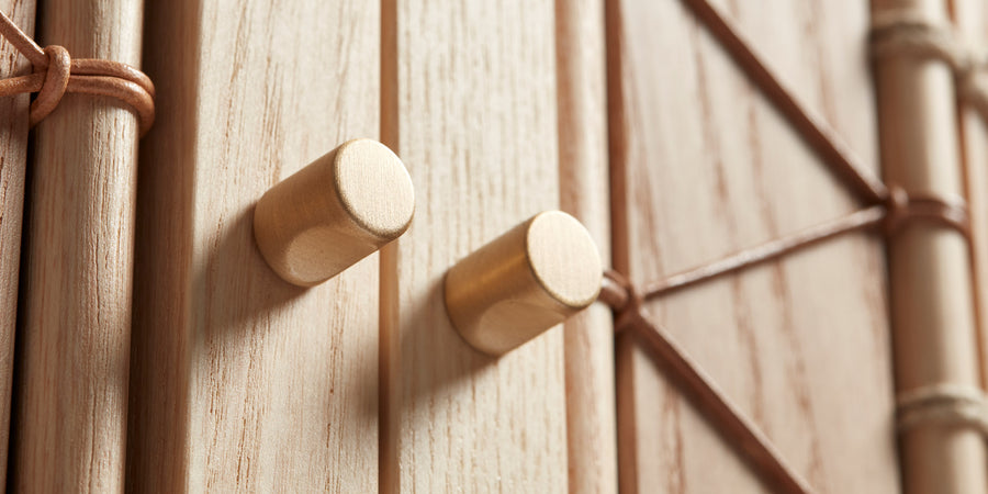 Stitched Sideboard in Ash & Natural Cord | Gareth Neal & Aimee Betts ...