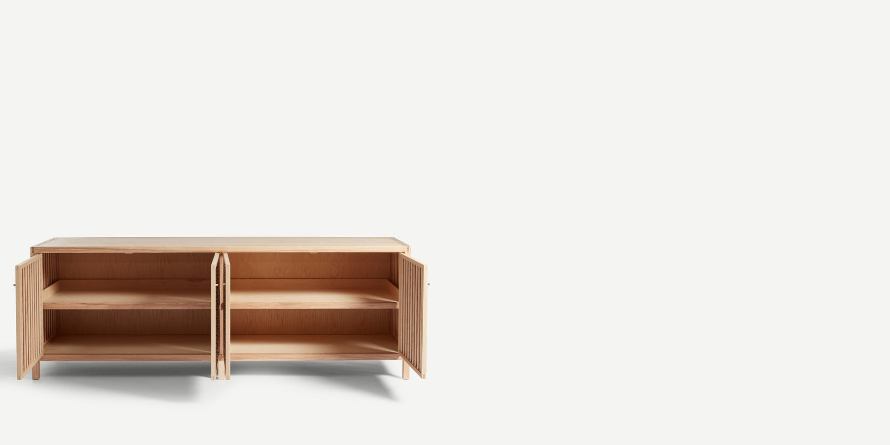 Stitched Sideboard in Ash & Natural Cord | Gareth Neal & Aimee Betts ...