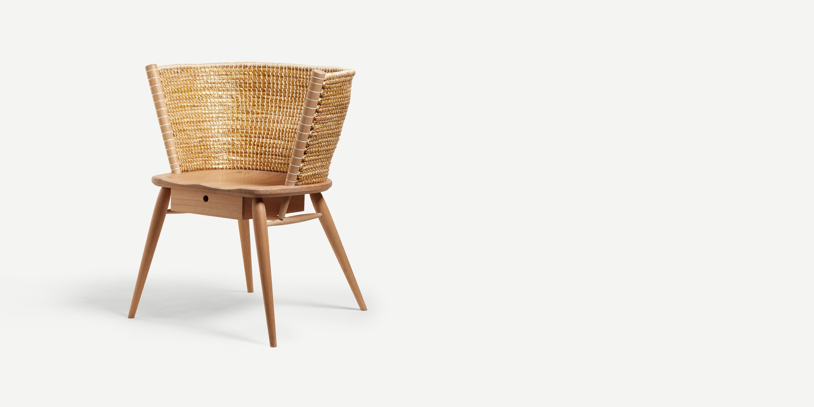 Brodgar Occasional Chair (With Drawer) – The New Craftmaker